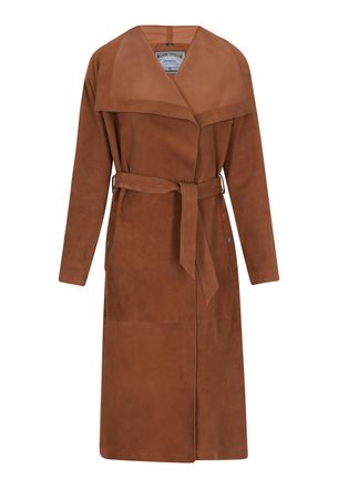 Dreimaster Dreimaster Mantel Frauen Cognac