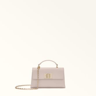 Furla 1927 Mini-tasche M Corolla Rosa Strukturiertes Leder Damen