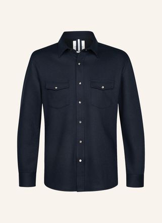 Profuomo Profuomo Herren Overshirt blau