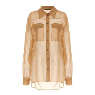 Alberta Ferretti Shirts - - Blouses & Shirts - Damen - Beige - L