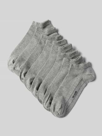 Camano Sneakersocken mit Rippenbündchen im 7er-Pack Modell Soft