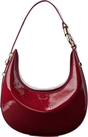 WEAT Crossbody Bags - Handtasche Halfmoon Bag Burgundy - Gr. unisize - in Rot - f&uuml;r Damen
