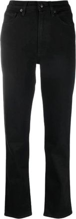 3x1 Jean Droit Taille Haute - Femme - Jeans - Noir - Taille: W26