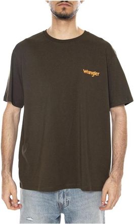 Wrangler Homme, Tops, Brun, Taille: XL T-shirt Vintage