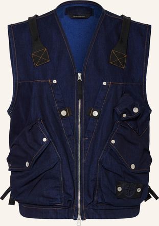 Stone Island Jeansweste Denim Project blau