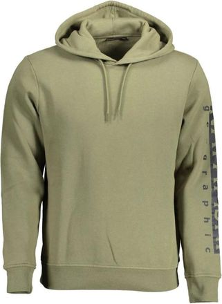 Napapijri Homme, Sweatshirts et sweats à capuche, Vert, Taille: 2XL Pull en coton
