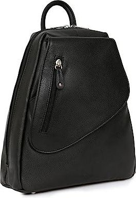 Pellet Paris - Sac transformable - pour Femme - Collection CONFORT - Noir - en Cuir de vachette grain&eacute; - Port&eacute; Transform - Sac a main femme - Sac bandouli&egrave;re