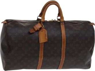 Louis Vuitton Pre-owned Toile sacs-louis-vuitton - Femme - Pre-owned - Brun - Taille: ONE Size