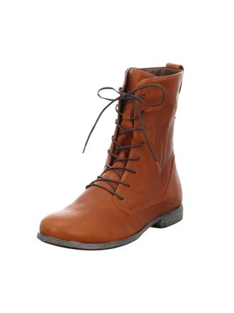 Think Think AGRAT Damen pflanzlich gegerbte nachhaltige Stiefelette, Kastanie 3090, 40 EU