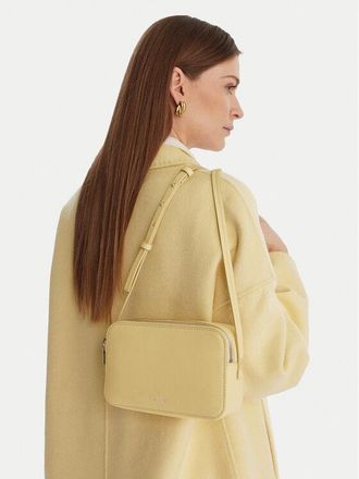 Calvin Klein Handtasche Foil Logo Elongated Camera Bag LV04F3276G Gelb