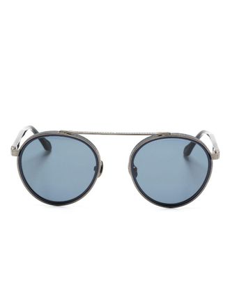 Matsuda Runde M3125 Sonnenbrille - Blau