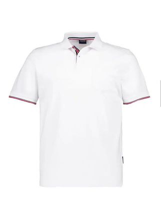 Daniel Hechter Herren Polo-Shirt wei&szlig;
