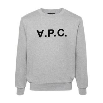 A.P.C. Standard Grand VPC Sweatshirt - - Sweatshirts & Hoodies - Herren - Grau - S