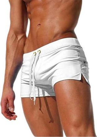 Generic HUIWDP Short de bain respirant &agrave; s&eacute;chage rapide avec poche arri&egrave;re et fermeture &eacute;clair pour homme, A11, XXL