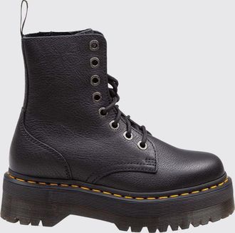 Dr. Martens Jadon III Combat-Boots aus genarbtem Leder mit Plateausohle und Rei&szlig;verschluss