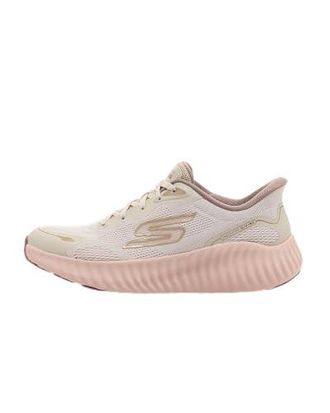 Skechers Baskets GO Run Now Regent pour Femme, Naturel, Pointure 39
