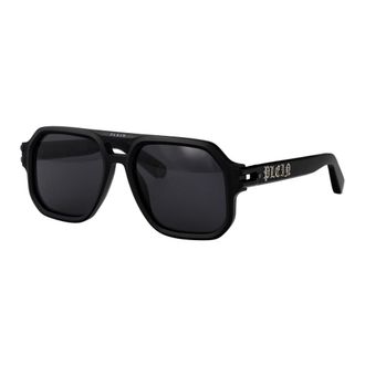 Philipp Plein Lunettes de soleil Icon - Homme - Accessoires - Noir - Taille: 57 MM
