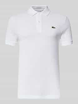 Lacoste Slim Fit Poloshirt aus reiner Baumwolle