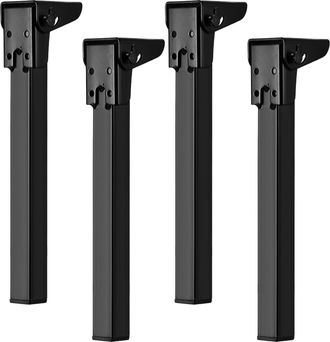 Generic Klappbare Tischbeine - Langlebig, Verstellbar | Ersatz-Hardware F&uuml;r B&uuml;roschreibtische, Mobiler Arbeitsplatz, Vielseitige M&ouml;bel, Wohnzimmer, Schlafzimm