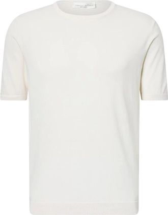 Roberto Collina Homme, Tops, Blanc, Taille: M T-Shirt