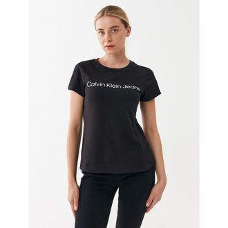 Calvin Klein Jeans T-Shirt J20J220253 Schwarz Slim Fit