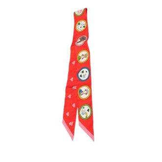 Herm&egrave;s Pre-owned Silk Scarf - Femme - Pre-owned - Rouge - Taille: ONE Size