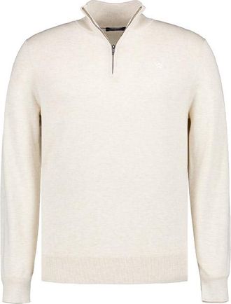 Hackett Herren Pullover wei&szlig; unifarben
