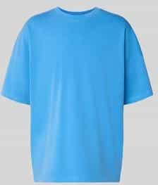 American Vintage T-Shirt mit geripptem Rundhalsausschnitt Modell FIZVALLEY