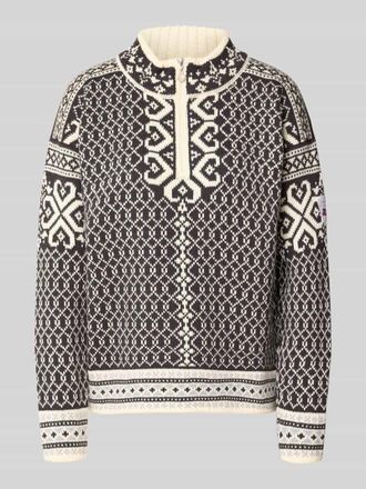 Dale of Norway Strickpullover aus Wolle im Allover-Look Modell LEKNES