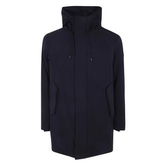 People of Shibuya Mitake Long Hoodie Full Zip Sportjacke - - Jackets - Herren - Schwarzk - 2XL