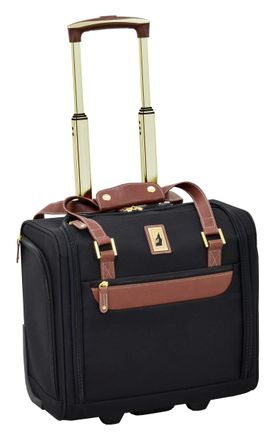 London Fog Westminster Untersitztasche, 38,1 cm, Schwarz, Schwarz, 15 x 13 x 8 inches, Westminster 38,1 cm Untersitztasche