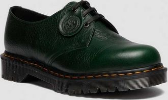 Dr. Martens 1461 Buckingham Leder Schuhe in Gr&uuml;n, Gr&ouml;&szlig;e: 36