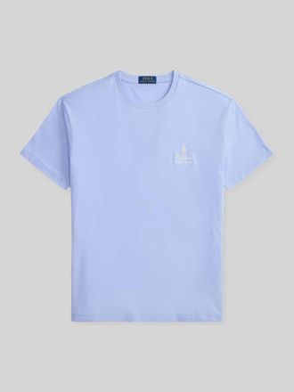 Polo Ralph Lauren Relaxed Fit T-Shirt aus reiner Baumwolle mit Logo-Stitching
