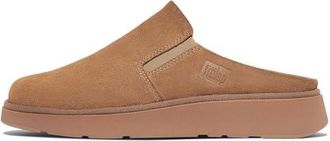 FitFlop FitFlop Mules Gen-FF en Daim &eacute;lastique pour Femme, Brun d&eacute;sert, 7