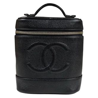 Chanel Pre-owned Vintage Vanity Bag - - Pre-owned - Damen - Schwarzk - ONE SIZE