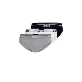 HUGO BOSS Slip en coton m&eacute;lang&eacute;