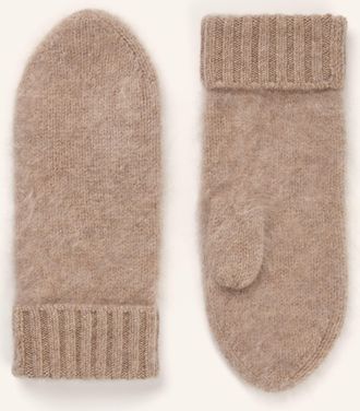 Mrs & Hugs Mrs & Hugs F&auml;ustlinge Aus Cashmere beige