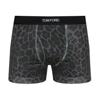 Tom Ford Homme, Sous-v&ecirc;tements, Gris, Taille: XL Boxers avec logo