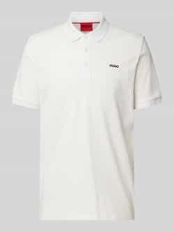 HUGO BOSS Poloshirt mit Label-Print Modell Donos