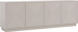 Vente-Unique Sideboard mit 4 Türen - MDF - Beige - MEZULIA