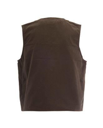 Filson Mens Gilet Dry Tin Otter Green Cotton Waistcoats & Gilets