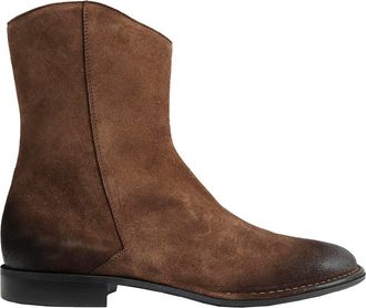 Emporio Armani Oiled Suede Boots