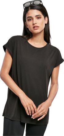 Urban Classics Damen T-Shirt Ladies Modal Extended Shoulder Tee, lang geschnittenes T-Shirt, erhältlich in vielen Farbvarianten, Größen XS-5XL