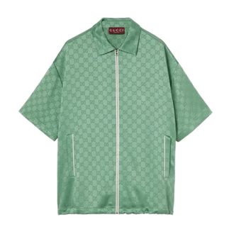 Gucci Damen, Blusen & Hemden, Grün, XSGröße