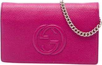 Gucci Pre-owned Vintage Umh&auml;ngetasche - - Pre-owned - Damen - Rosa - ONE SIZE