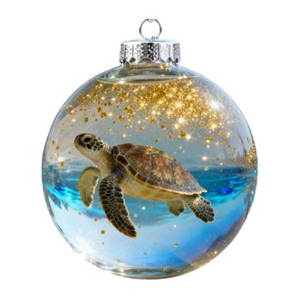 Generico Weihnachtskugeln - Heimdekoration aus Acryl, 3D, Tierbaumkugeln, Weihnachtsdekoration, f&uuml;r Party, Wand, Fenster, T&uuml;r, Regal, Schlafzimmer, Wohnzimmer,