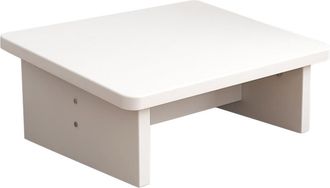 Hemobllo PLAFOPE Praktischer Holz Fu&szlig;hocker 30cm rutschfeste Fu&szlig;st&uuml;tze f&uuml;r B&uuml;ro Zuhause Ergonomischer Tritthocker zur Entlastung von Beinen und R&uuml;cken Stabile 