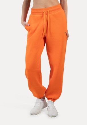 Smilodox Jogginghose Laurena, Regular Fit Sweathose mit Kordelzug am Bund, Metallabel angenehmes Material B&uuml;ndchen an Beinabschl&uuml;ssen Sport Alltag Fitness