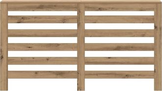 Generic Heizk&ouml;rperregal, Dekorative Horizontale Lamellen-W&auml;rmeabzugsabdeckung, Heizk&ouml;rperschutz aus Holzwerkstoff f&uuml;r Wohnzimmer und Schlafzimmer, Effiziente 