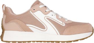 Skechers Gusto Sneaker f&uuml;r Damen, Wildleder-Panel (Hellbraun)
